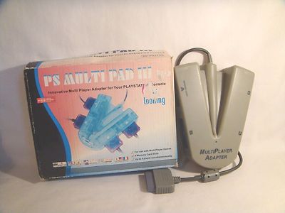 4 Player Multitap for Playstation 1 & PSOne in Box | eBay
