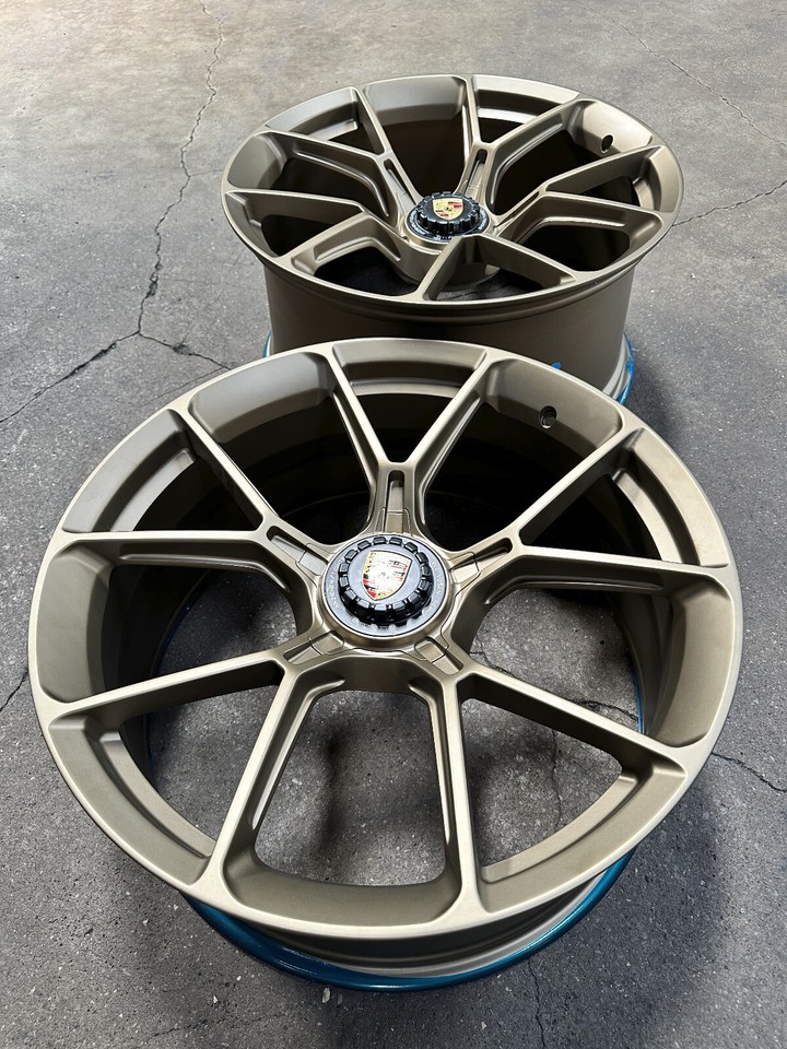 21" Lenso Blackout Forged GT3 RS Wheel (Set of 4) Porsche Macan S 5x112 ...