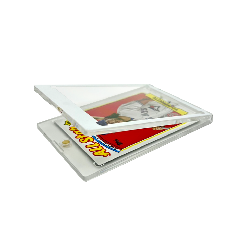 CF Magnetic Card Holder One Touch Case WHITE BORDER - 35PT-260PT Sizes ...