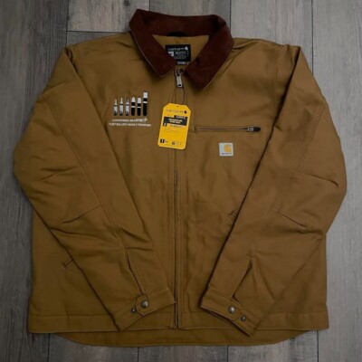 with tags Lockheed Martin ICBM Decal Carhartt Duck Detroit Jacket | eBay