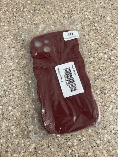 Phone Case for - iphone 13 Pro Max - Silicon - Maroon | eBay