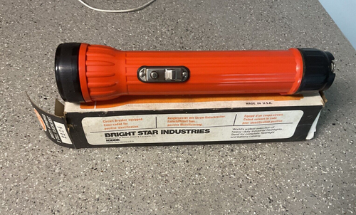 New Old Stock Bright Star 2224 Flashlight INC 3-D-Cell Safety USA | eBay