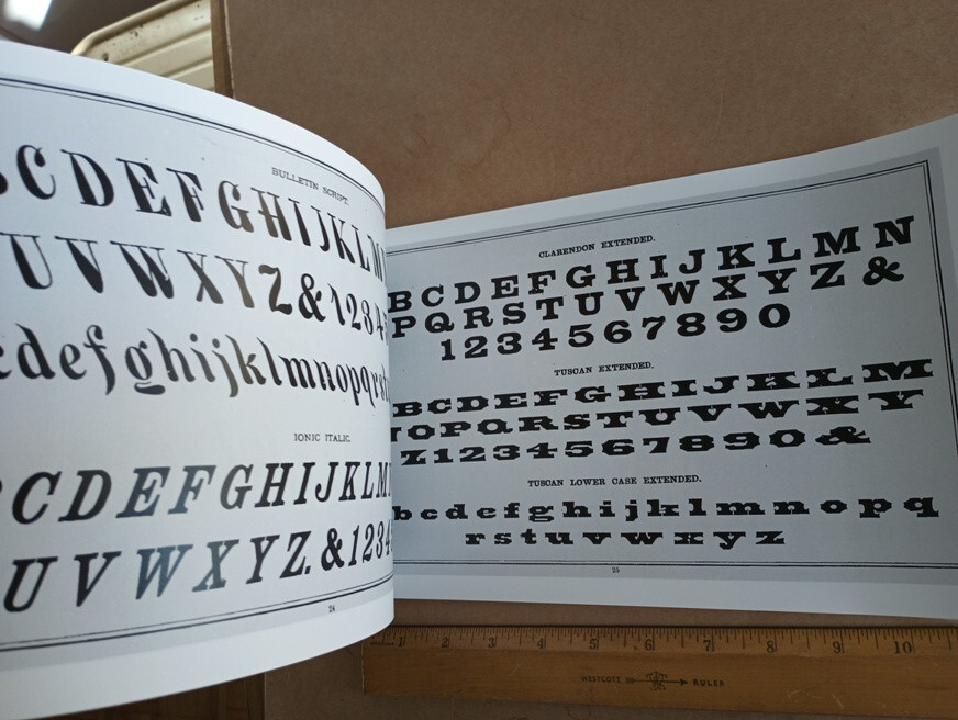Allen Boyce (1878) Art of Lettering + Sign Painter's Manual * Alphabets ...