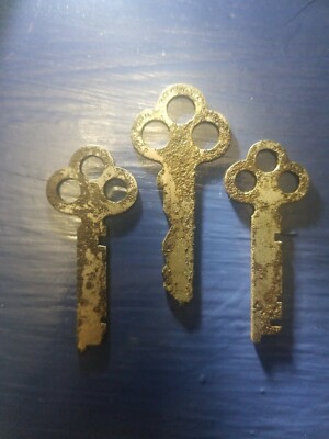 Antique Yale & Towne Flat Skeleton Keys, no visible numbers | eBay