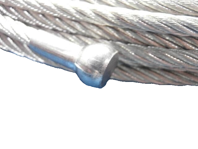 PF FISH POLE HOIST S/N: 131038 (40 FT) CABLE 1/8'' WIRE ROPE CABLE R/O ...