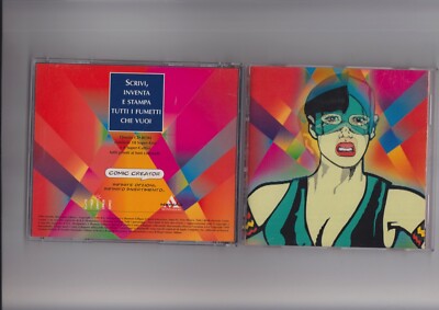 COMIC CREATOR fumetti RARO COPERTINA OLOGRAFICA CD software | eBay
