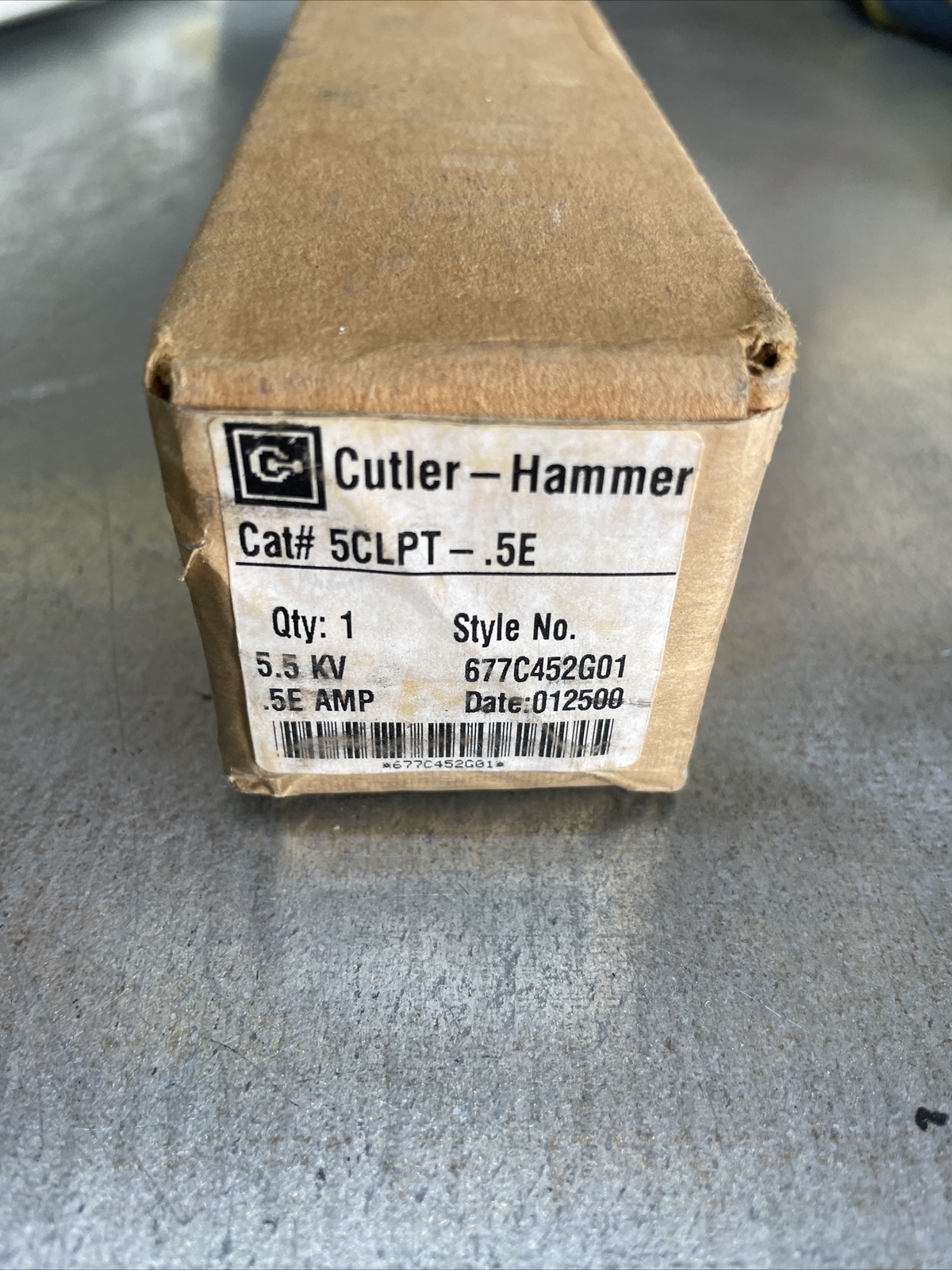 New Open Box! CUTLER HAMMER 5CLPT-5E FUSE STYLE 677C452G01 | eBay