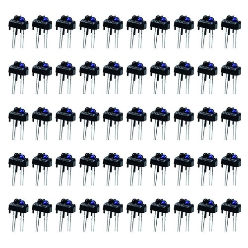 50Pcs TCRT5000L Reflective Optical Sensor 950mm 5V 3A Infrared Tracking ...