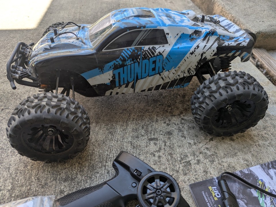 LAEGENDARY Thunder Rc 1/10 Car Truck Basher USED (Works) | eBay