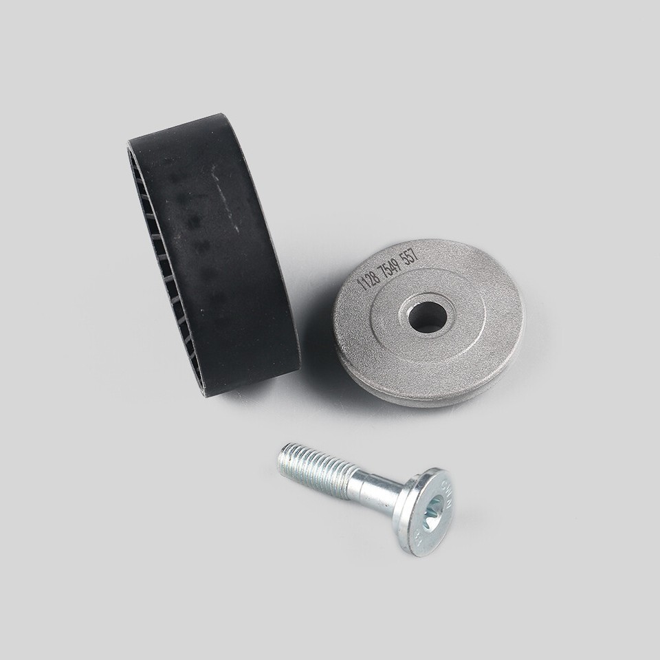 Drive Belt Idler Deflection Pulley Fits For BMW 545i 550i 645Ci 650i ...