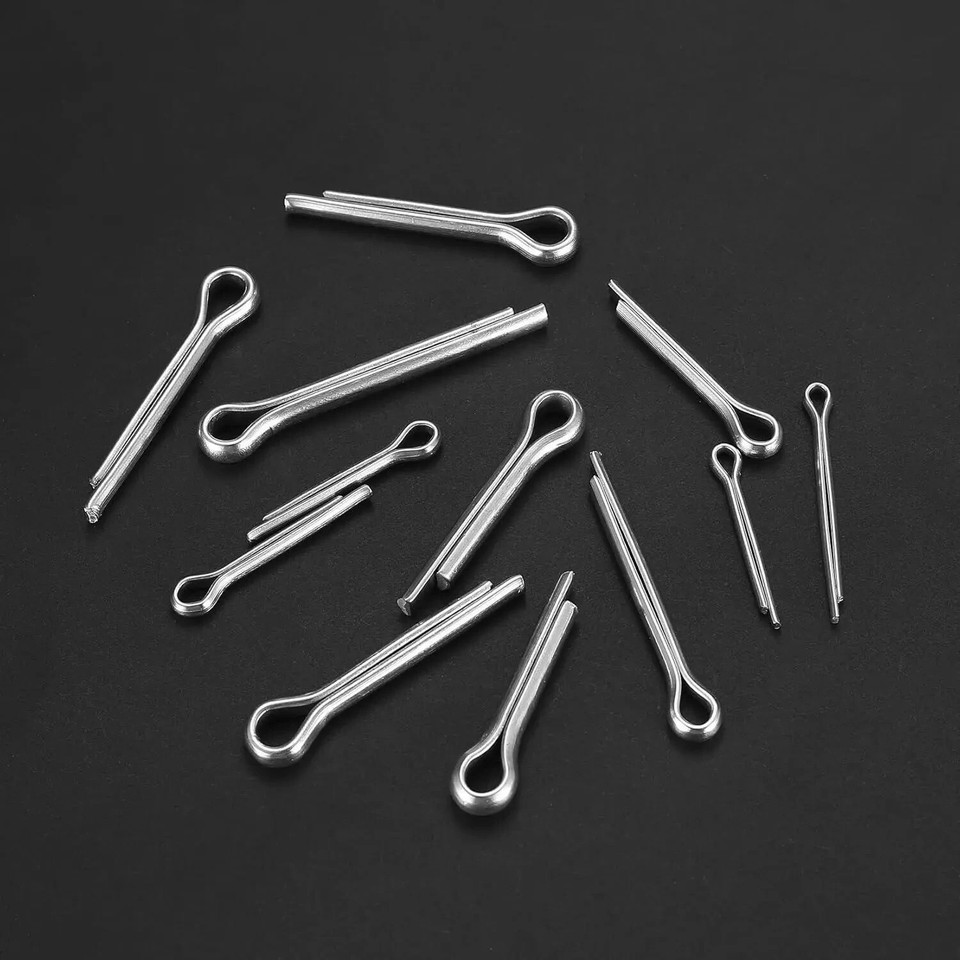 290 Pcs Stainless Steel Cotter Pins Set, 24 Sizes Cotter Pin Clip Key ...