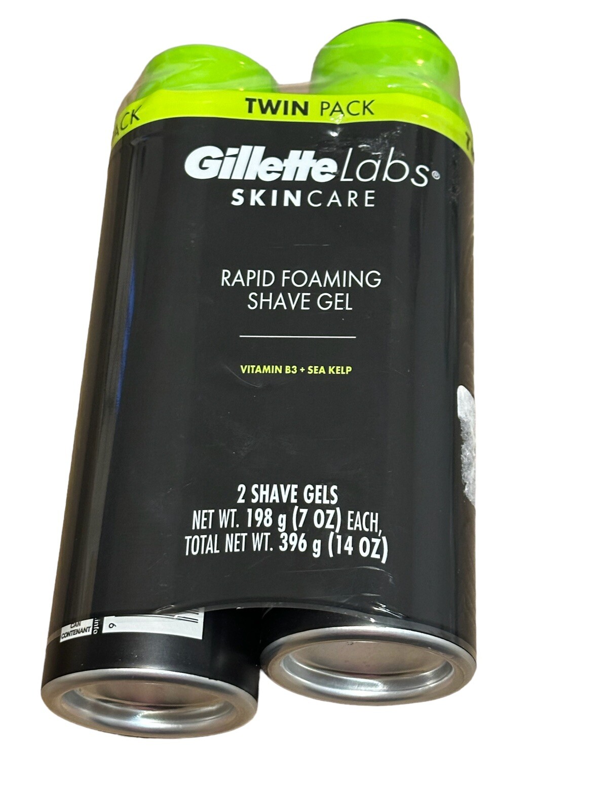 Lot of 2 Gillette Labs Skin Care Rapid Foaming Shave Gel 7 Oz. 198g New ...