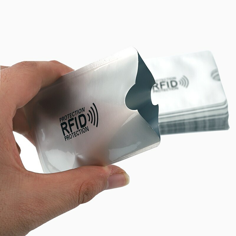 10 RFID Card Sleeve Wallet Blocking Protector Debit Credit Contactless ...