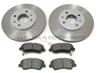 FRONT 2 BRAKE DISCS & PADS FOR KIA RIO MK3 UB 2012-2016 (CHECK DISC ...