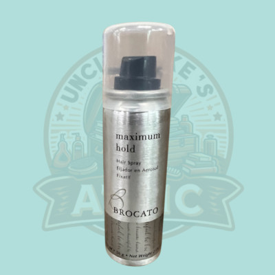 Brocato Maximum Hold Aerosol Hairspray - 2oz - NEW!!! | eBay