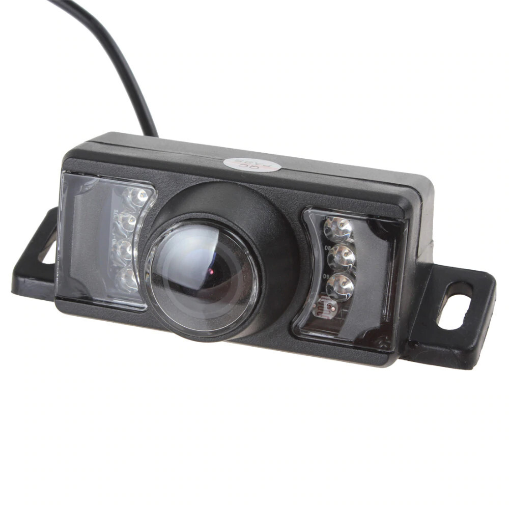 Universal Reversing Camera Rear View Parking Assist 12v 7 LED Night ...
