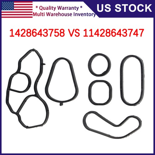 Oil Filter Seal & Oil Cooler Gasket Set For 07-16 Mini Cooper S R55 R56 ...