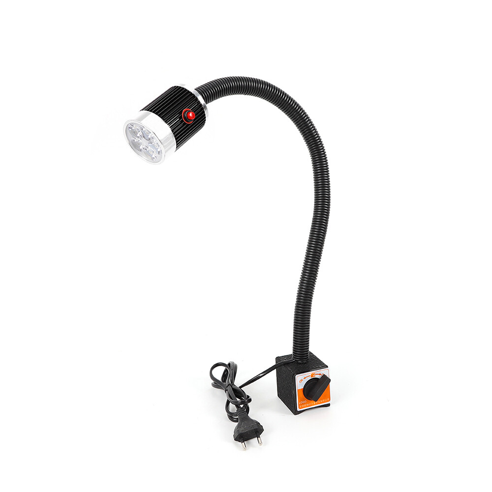 Magnetic Base Work Light Uniform Luminance Gooseneck CNC Machine Lathe ...