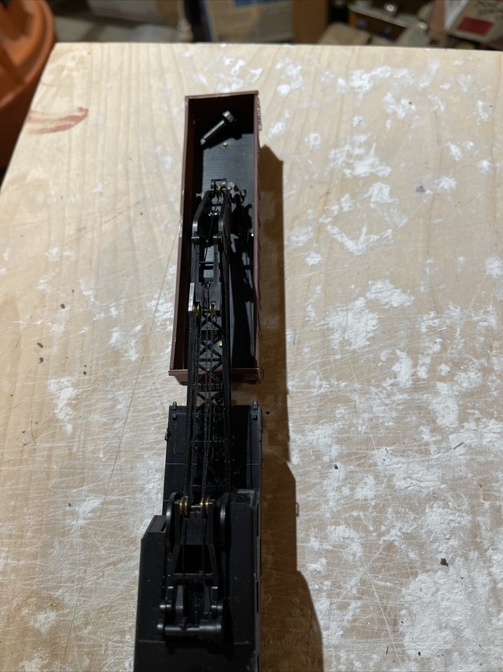 ho scale kitbash powered work train Rivarossi powered frame | eBay