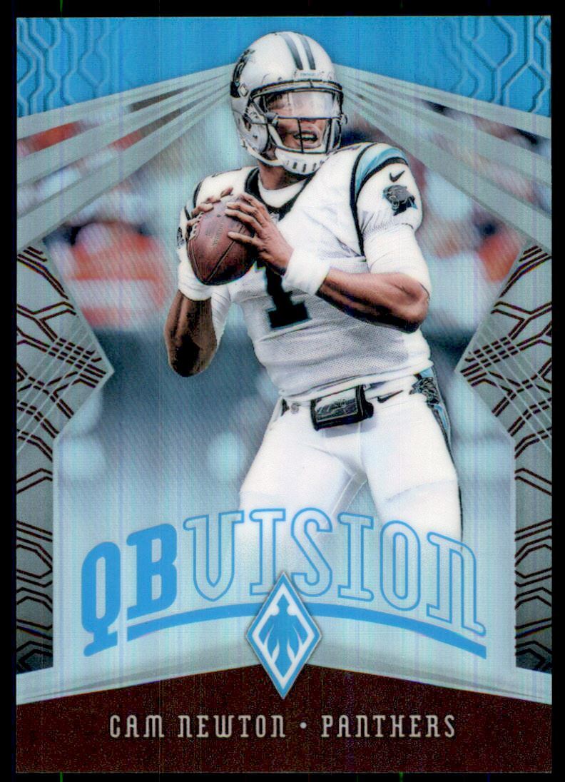 2018 Panini Phoenix QB Vision Red #15 Cam Newton /299 | eBay