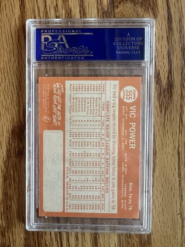 1964 Topps Vic Power PSA 10!! POP 7!! | eBay