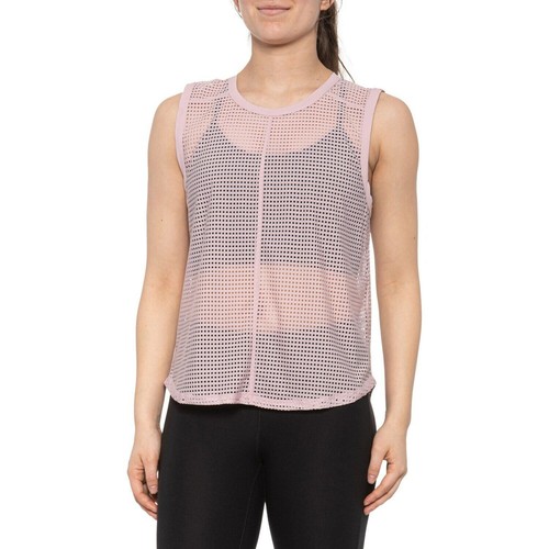 Sage Cropped Mesh Tank Top Size XL Athletic Women's Rose Pink (H37) | eBay
