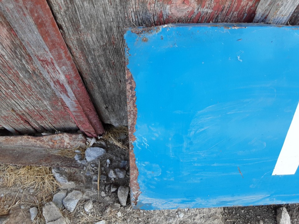 MASTER FEED SERVICE Metal Sign Farm Advertising Feed Agriculture | eBay