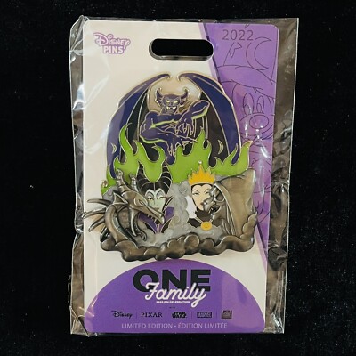 LE Maleficent Chernabog Evil Queen Villainous Friends One Family 2022 ...