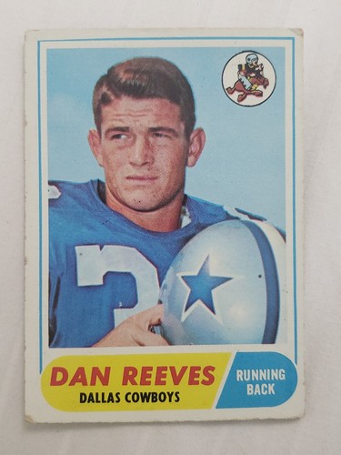 1968 Topps - #77 Dan Reeves Running Back | eBay