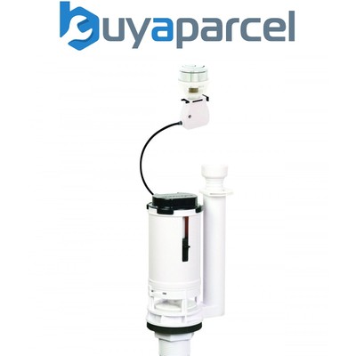 Fluidmaster PRO550UK Pro Push Button Bottom Cable Dual Flush Valve ...