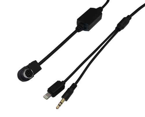 Ibp Aux Audio Cable For Alpine Kca-121B Input Adapter For iphone 6 6S ...
