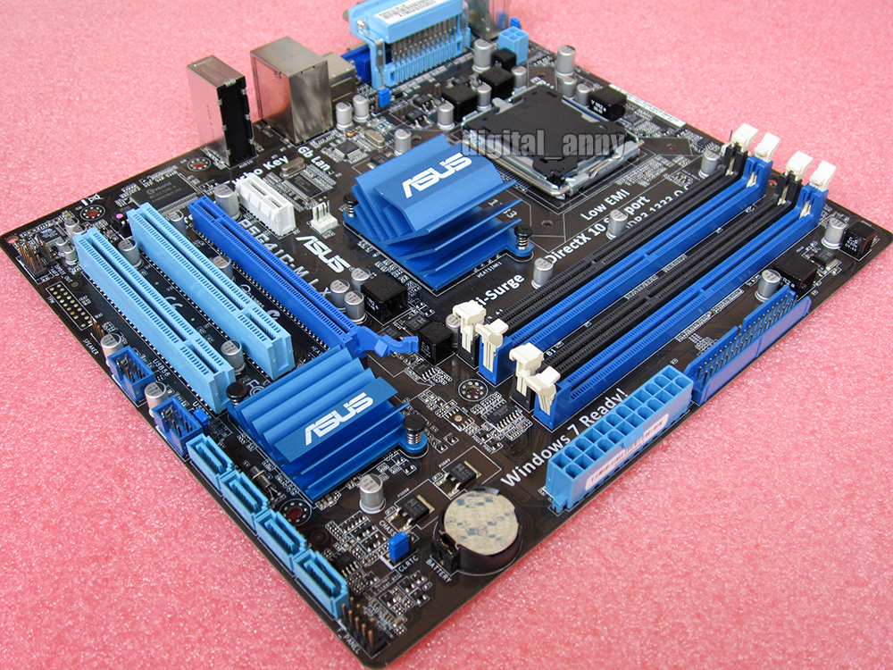 ASUS P5G41C-M LX Motherboard Intel G41 LGA 775 DDR2 DDR3 | eBay