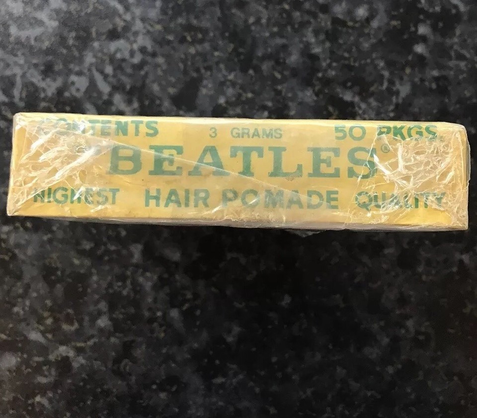 BEATLES POMADE MADE IN THE PHILLIPPINES GREAT EARLY MEMORABILIA | eBay