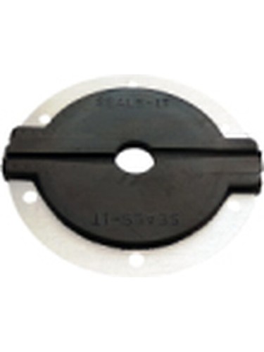 Seals-It Firewall Grommet 1 Split Hole 3 in OD 1/2 in ID Pointed Alu ...