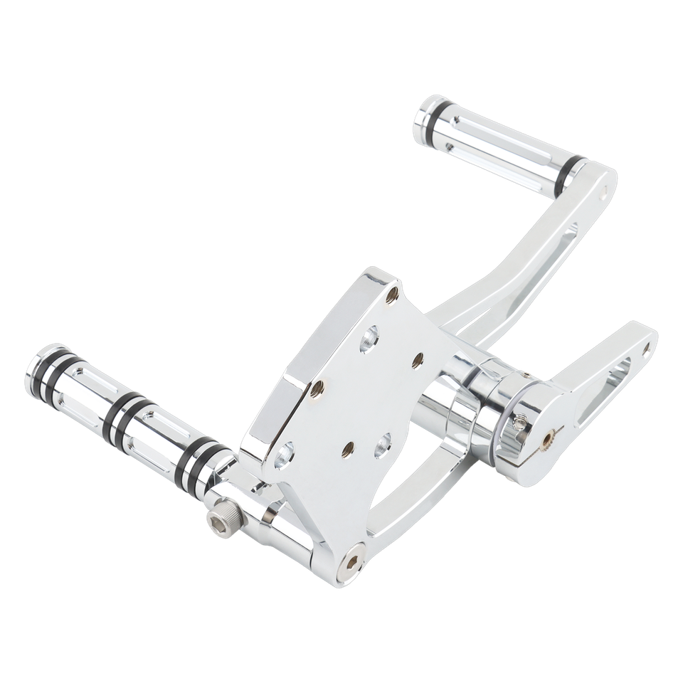 Polished Forward Controls For Harley Softail FLSTF FXSTC FXSTS 00-07 ...