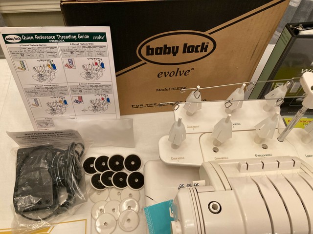 baby lock Evolution Snap-On 8 Thread Serger (BLE8W) for sale online | eBay