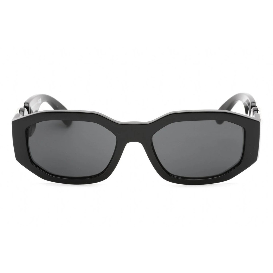 [0VE4361] Versace Black Frame With Dark Grey *NEW* | eBay