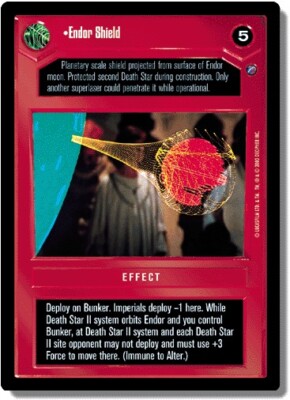 4x Endor Shield - Uncommon Ungraded Death Star II - Limited - BB | eBay