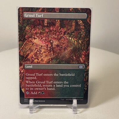 Magic Gathering-MTG-Gruul Turf-Double Masters 2022-PACK FRESH-NON FOIL ...