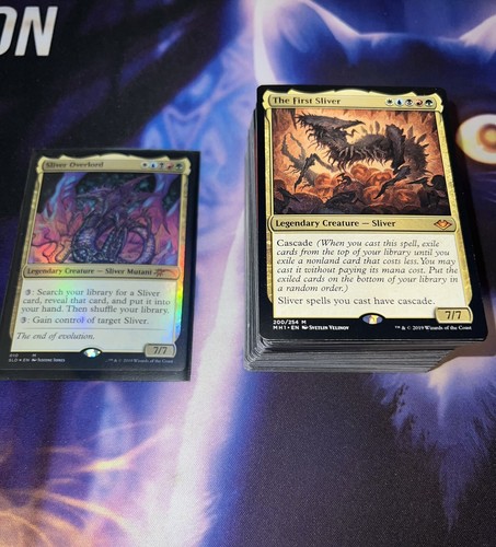 Mtg Full EDH Deck - Sliver Overlord Tribal - Lots of Rares/Mythics ...