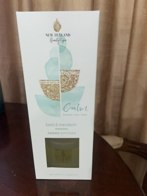 COGNESCENTI NEW ZEALAND BEAUTY SPA FRAGRANCE REED DIFFUSER BASIL ...