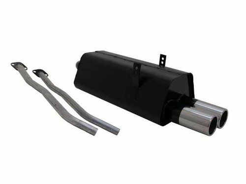 For BMW E36 - 3 Series 325i NOVUS SPORTS EXHAUST 2x76mm round | eBay