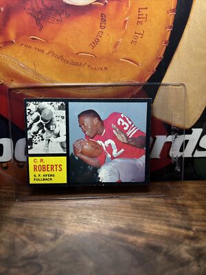 1962 Topps #154 C.R. Roberts 49ers NmMt | eBay