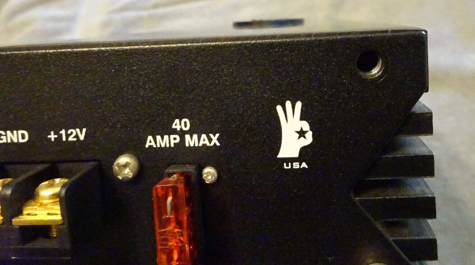 MINT OLD SCHOOL ARC AUDIO ARC4050 XXK SOUND QUALITY AMP DESIGNED BY ...