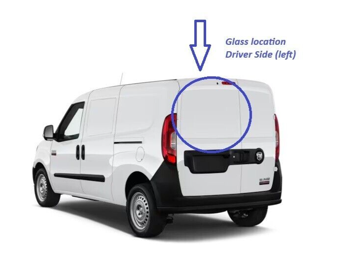 Fit 2015-2022 Ram Promaster CITY Left Driver Side Rear Window Glass ...