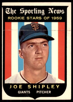 1959 Topps Joe Shipley Baseball Cards #141 | eBay