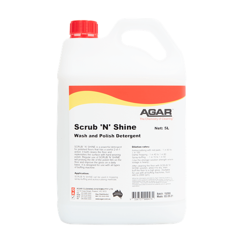 AGAR Scrub n Shine - 5L | eBay