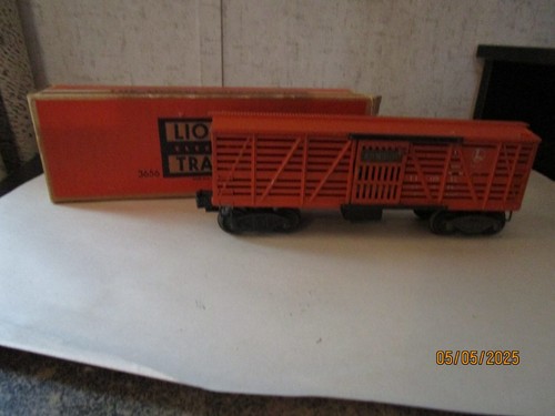 Lionel, O Gauge, 3656, Operating Cattle Car, NO Coral | eBay