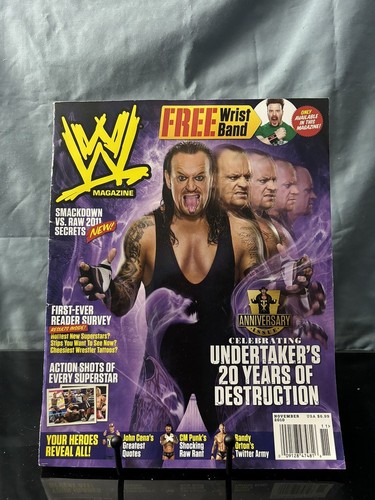 WWE WWF Magazine Undertaker SEE DESCRIPTION | eBay