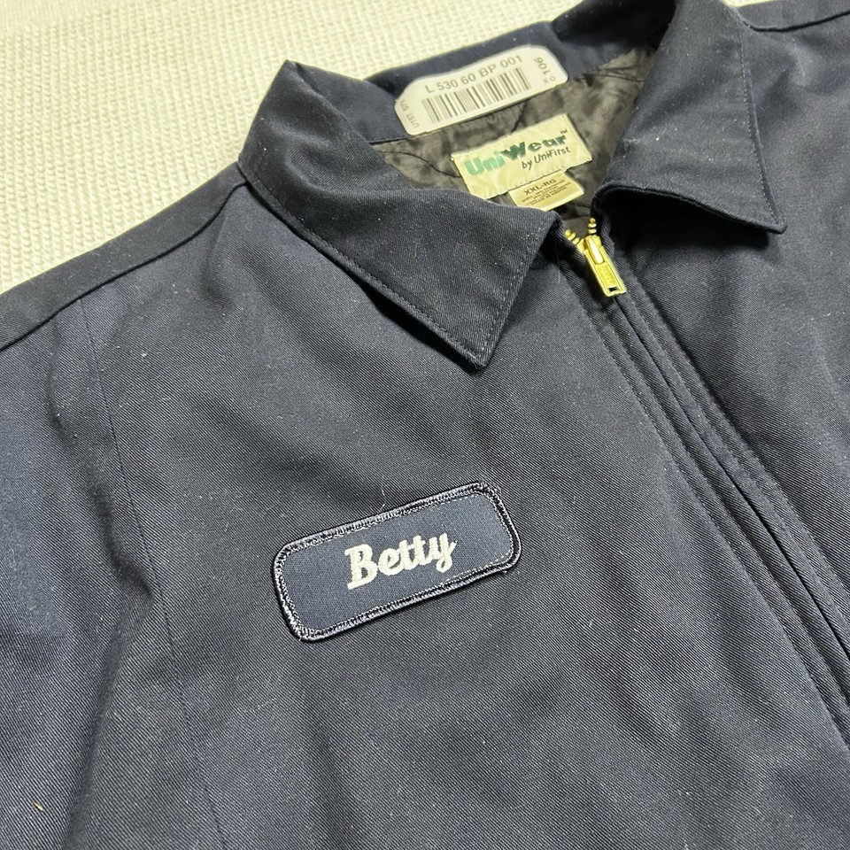 Women’s Uniform Jacket UniWear By Unifirst Work Mechanic Jacket Lined ...